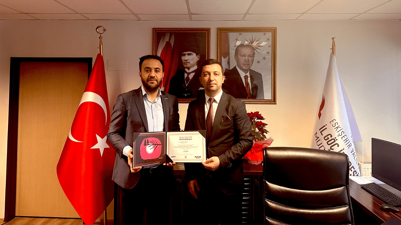 MÜSİAD'dan Mustafa Turhan'a hayırlı olsun ziyareti